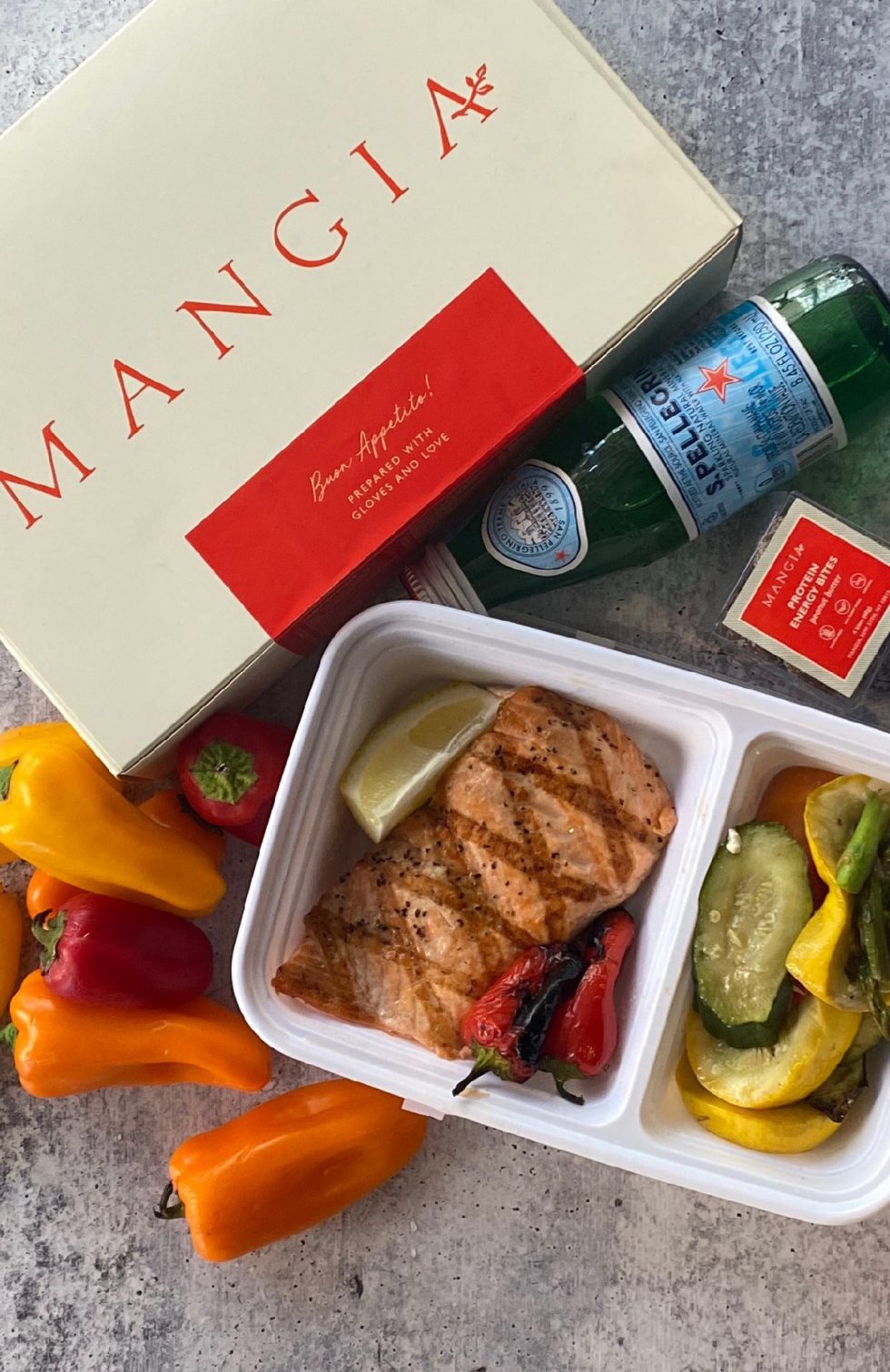 Boxed Catering Menu: Mangia NYC Lunch Delivery