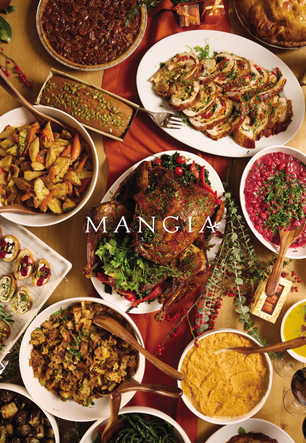 Thanksgiving Menu 2025 | Mangia NYC Catering